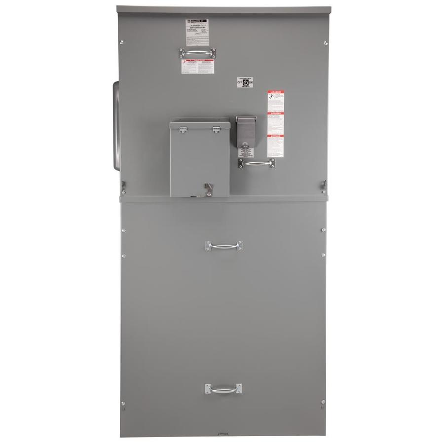 Square D 1600 Gang Ring Underground Only Meter Socket in the Meter ...