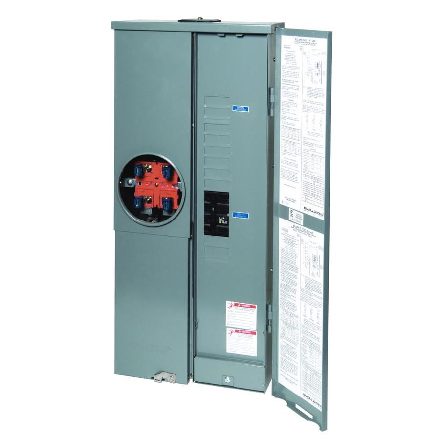 Square D 150-Amp 8-Spaces 16-Circuit Main Breaker Load Center in the ...