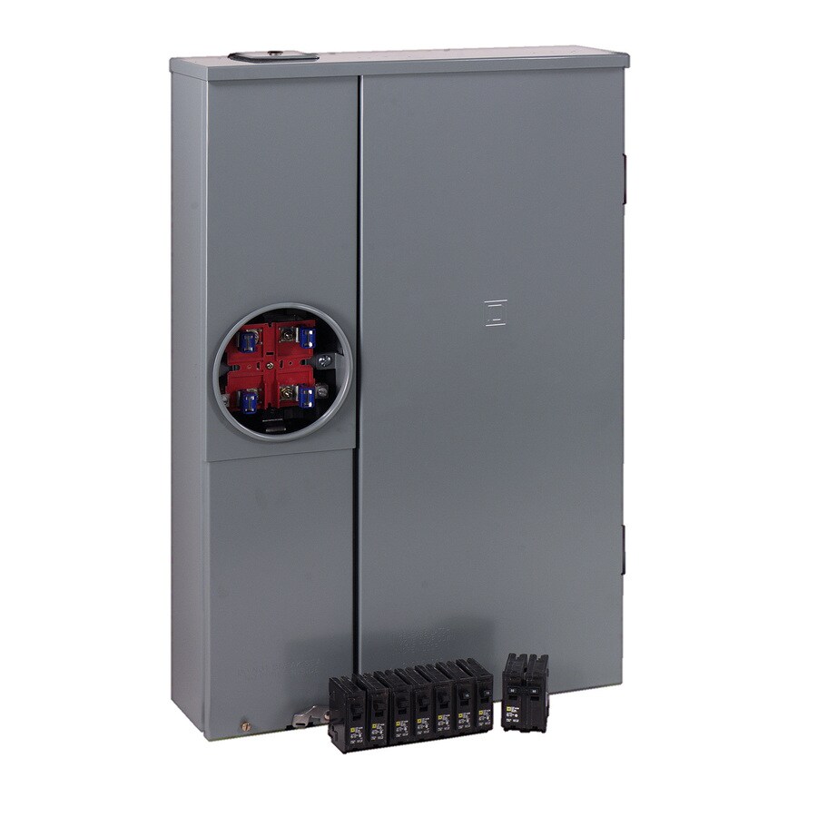 Square D 40-Circuit 30-Space 200-Amp Main Breaker Load Center (Value ...
