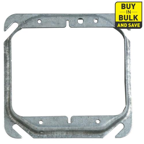 STEEL CITY 2-Gang Silver Metal Old Work Standard Box Extender Wall ...