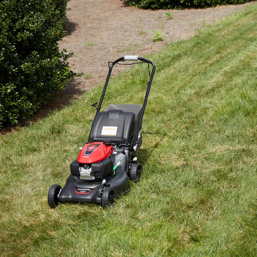 Honda HRN 166-cc 21-in Self-Propelled Gas Push Lawn Mower in the Gas ...