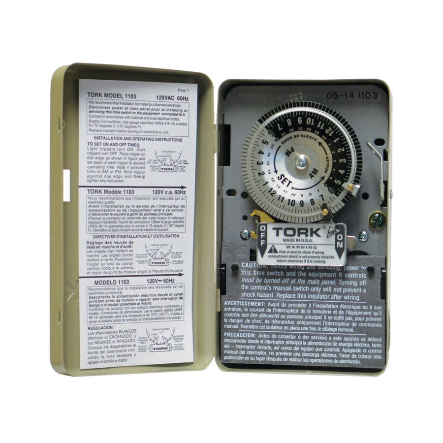 TORK Mechanical Lighting Timer at Lowes.com