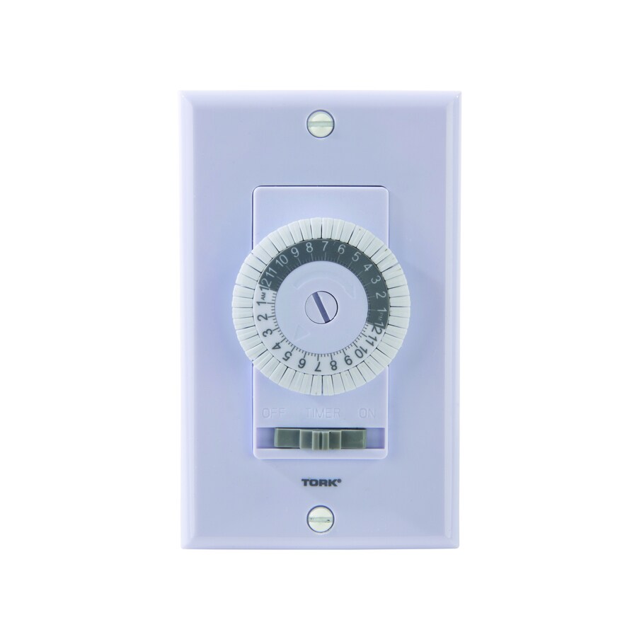 TORK In-Wall Lighting Timer in the Lighting Timers department at Lowes.com