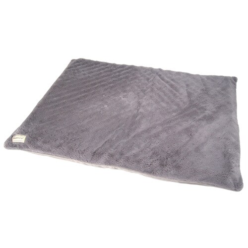 PoochPlanet Cream Polyester Rectangular Dog Bed at Lowes.com