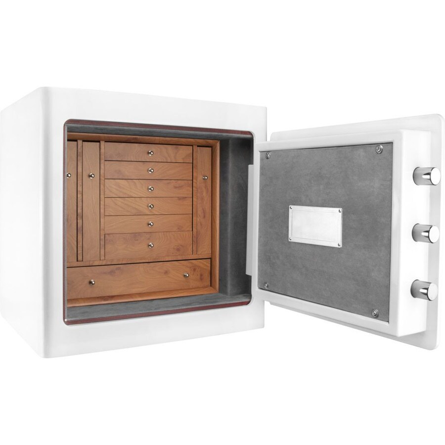 Barska Jewelry 1.01-cu ft Electronic Fire Resistant Chest Safe in the ...