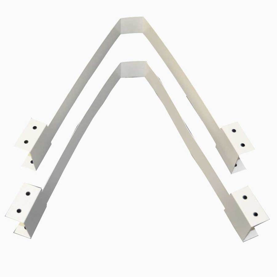 Gatehouse 6-in H x 4-in W Galvanized Steel Wheelchair Ramp Cross Brace ...