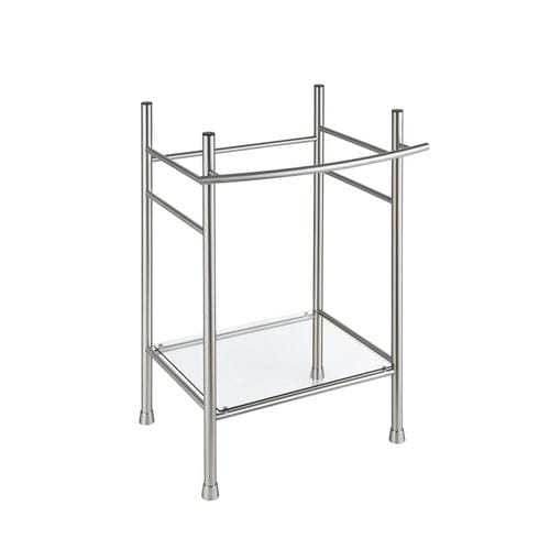 American Standard Edgemere 34.4063-in H Brushed nickel Stainless steel ...