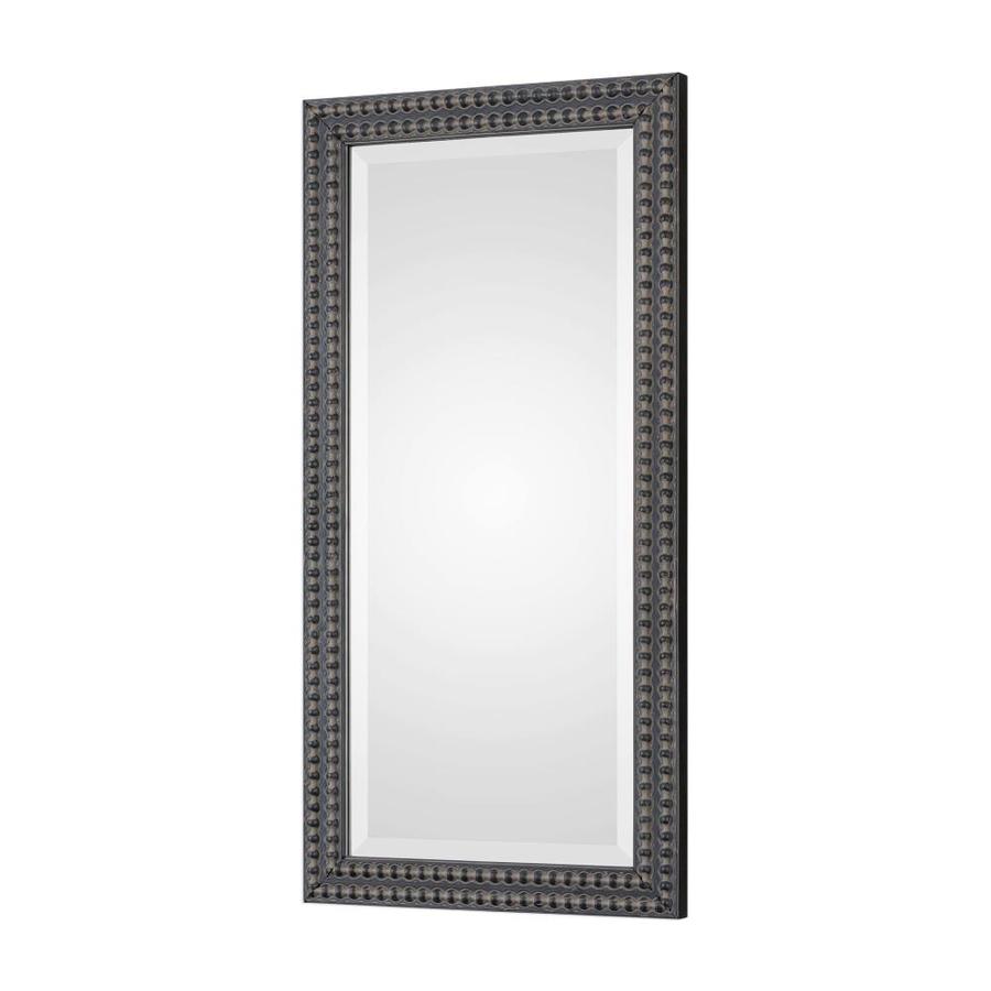 Global Direct 32-in L x 16-in W Aged Black with A Taupe Glaze Framed ...