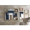 Allen + roth 42.5-in L x 30.625-in W Golden Champagne Beveled Wall ...