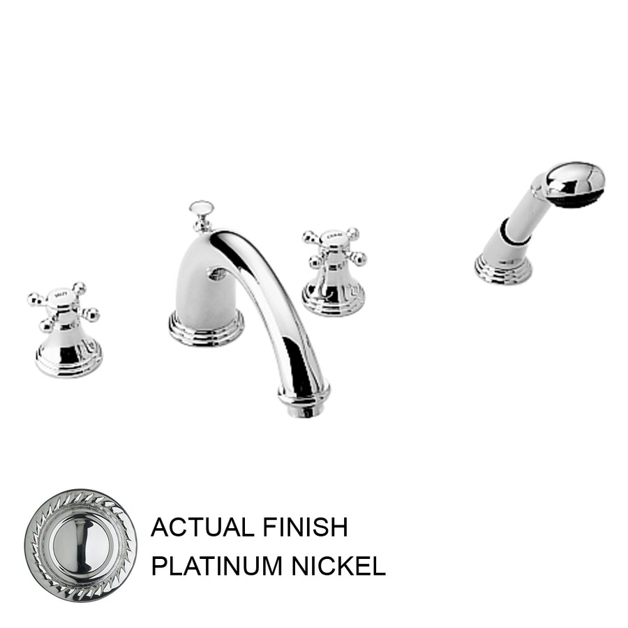 JADO Classic Platinum Nickel 2-handle Faucet Valve Included at Lowes.com