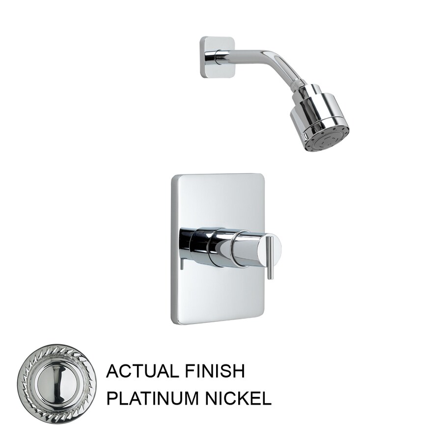 JADO Glance Platinum Nickel 1-handle Faucet Valve Included at Lowes.com