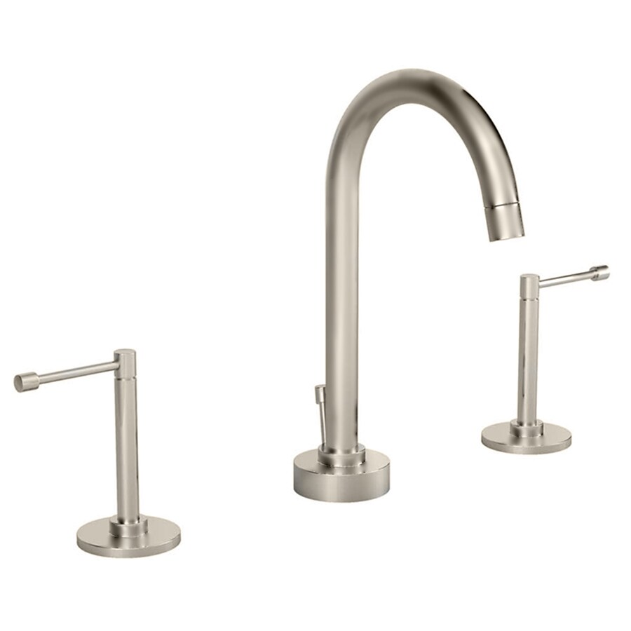 JADO Stoic Brushed Nickel Widespread 2-Handle WaterSense Bathroom Sink ...