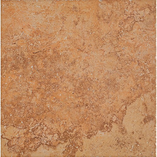 Del Conca 18-in x 18-in Roman Stone Salmon Thru Body Porcelain Floor ...