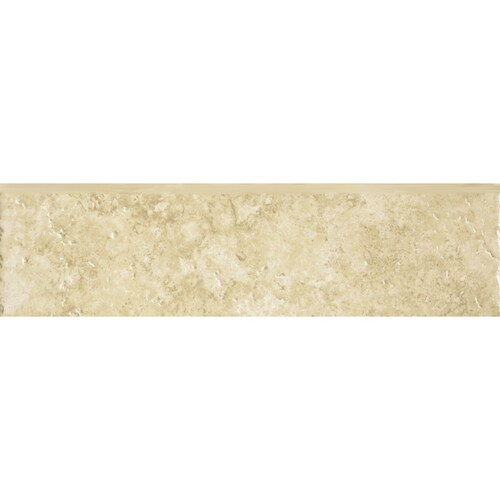 Del Conca Roman Stone Beige Thru Body Porcelain Indoor Outdoor Bullnose ...