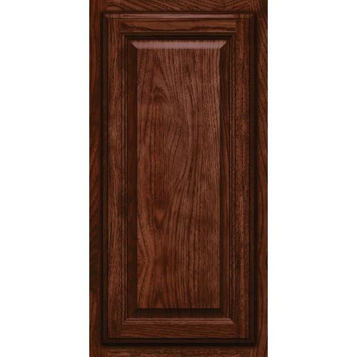 KraftMaid Hanover Hickory Square Kaffe Stain 15-in x 15-in Cabinet ...