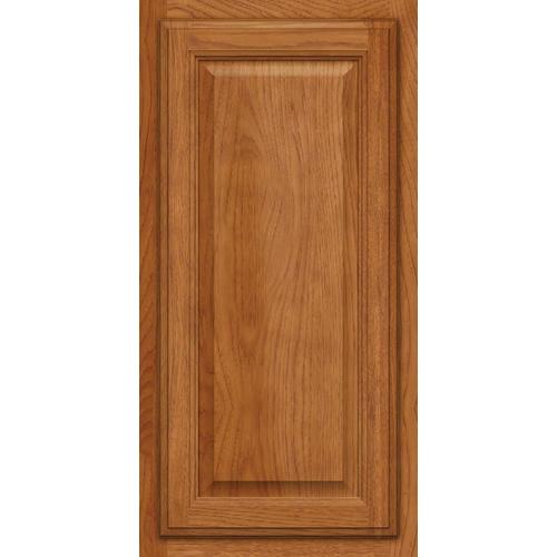 KraftMaid Hanover Hickory Square Praline Stain 15-in x 15-in Cabinet ...