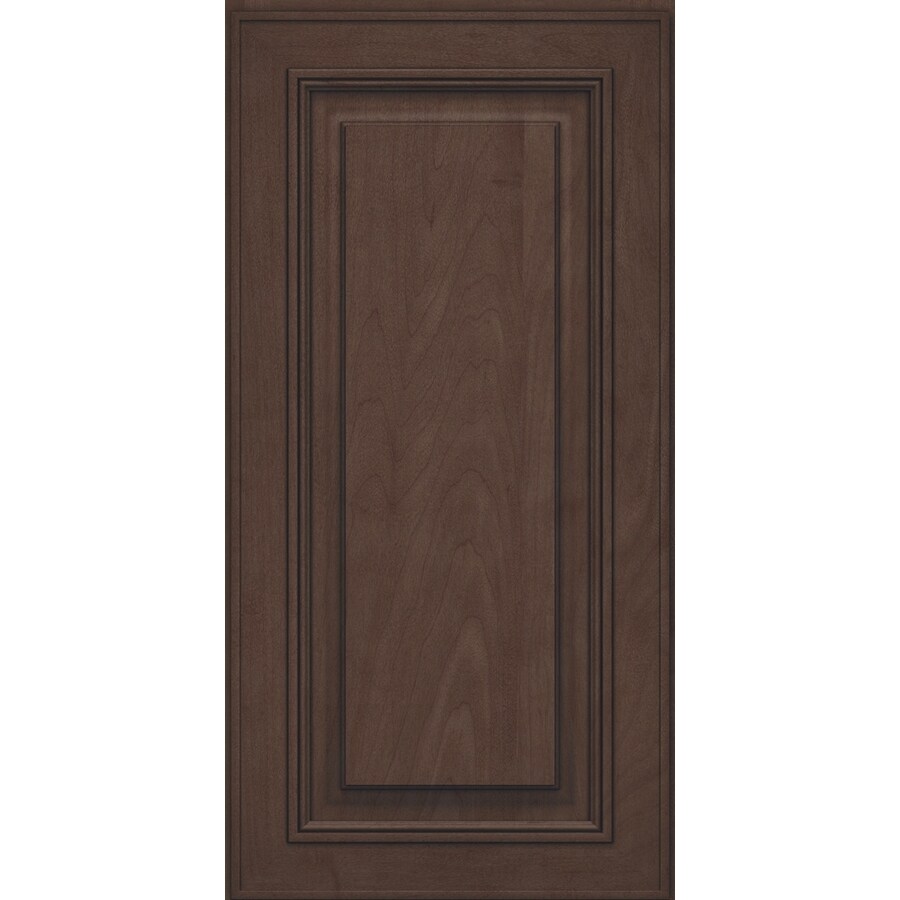 KraftMaid Templeton Maple Molasses Stain 15-in x 15-in Cabinet Sample ...