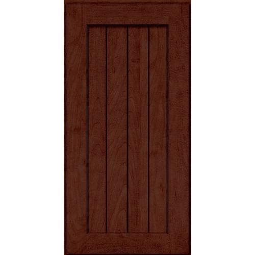 KraftMaid Salem Maple Kaffe Stain 15-in x 15-in Cabinet Sample Door at ...