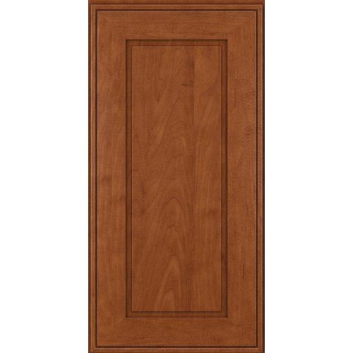 KraftMaid Gresham Maple Chestnut Stain 15-in x 15-in Cabinet Sample ...