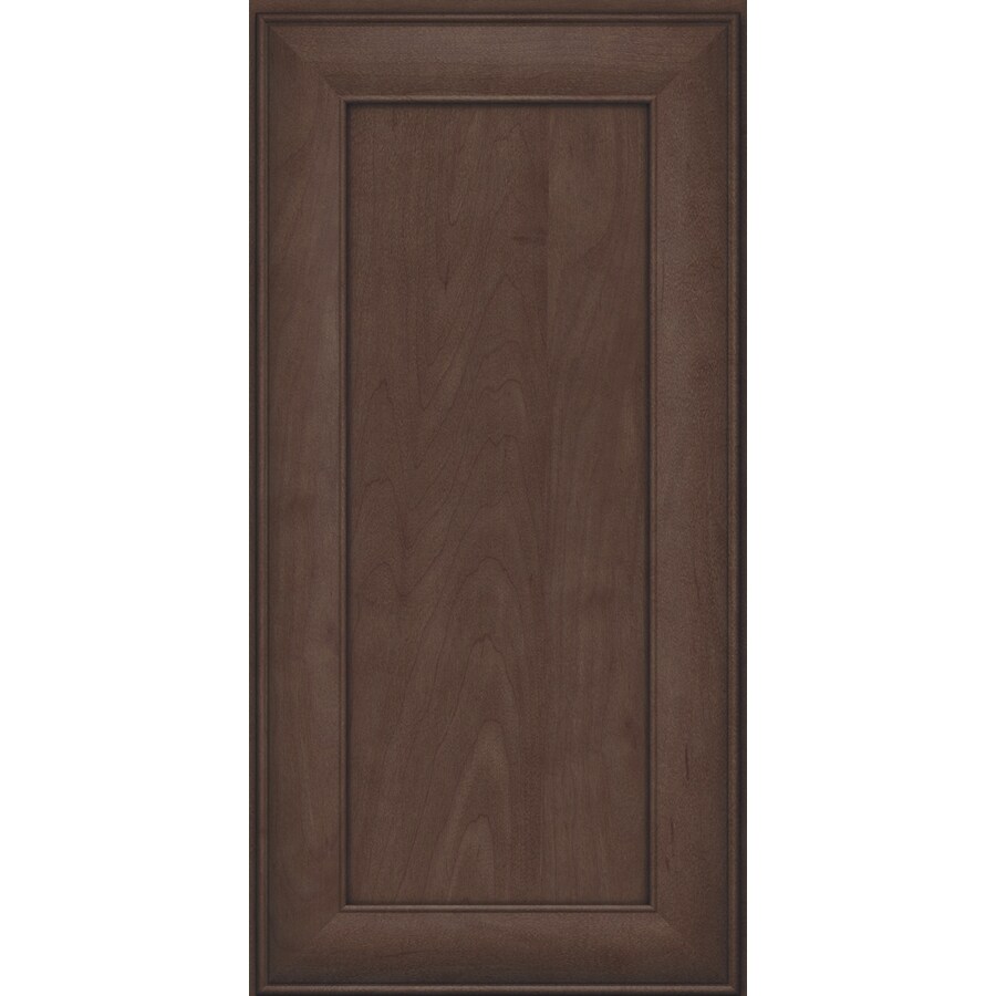 KraftMaid Jayden Maple Molasses Stain 15-in x 15-in Cabinet Sample Door ...