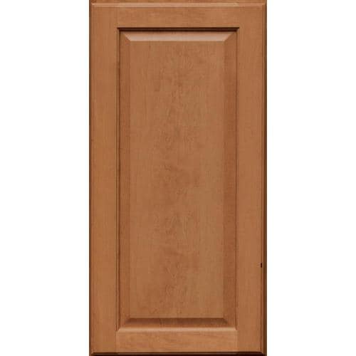 KraftMaid Fox Ridge Maple Square- Full Praline Stain 15-in x 15-in ...