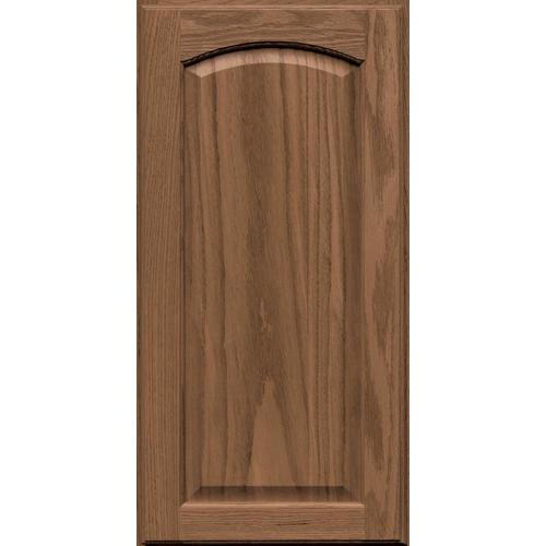KraftMaid Fox Ridge Oak Roman- Full Husk Stain 15-in x 15-in Cabinet ...