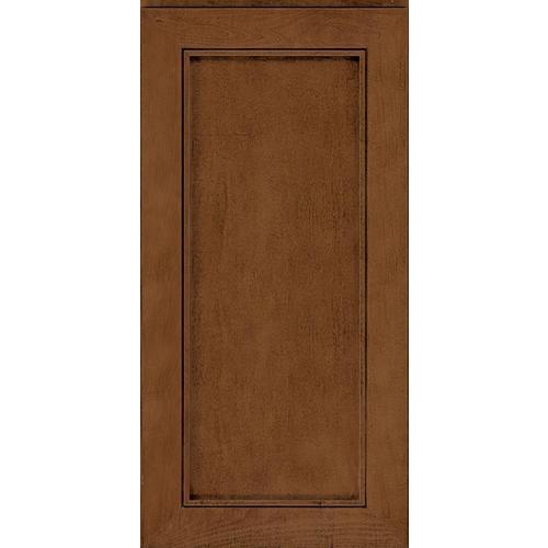 KraftMaid 15-in W x 15-in H x D Chocolate Maple Kitchen Cabinet Sample ...