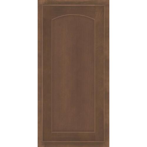 KraftMaid Gentry Maple Roman- Half Overlay Molasses Stain 15-in x 15-in ...