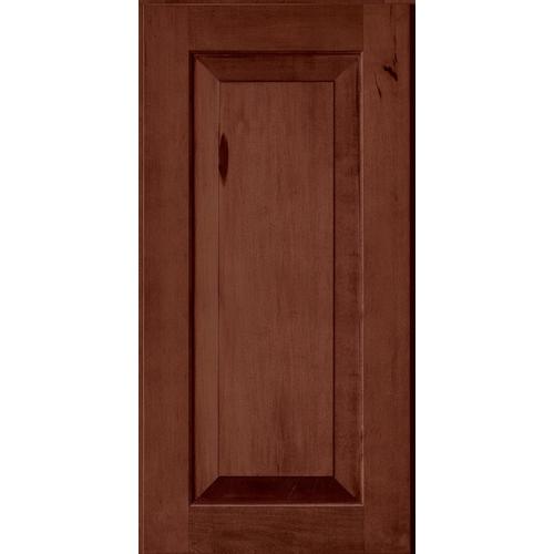 KraftMaid Dakota Rustic Maple Kaffe Stain 15-in x 15-in Cabinet Sample ...