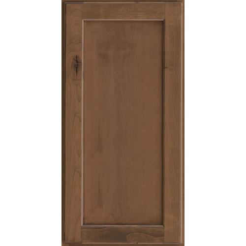 KraftMaid Gentry Rustic Alder- Full Husk Stain 15-in x 15-in Cabinet ...