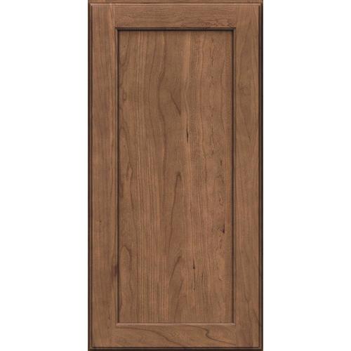 KraftMaid Gentry Cherry Square- Full Husk Stain 15-in x 15-in Cabinet ...