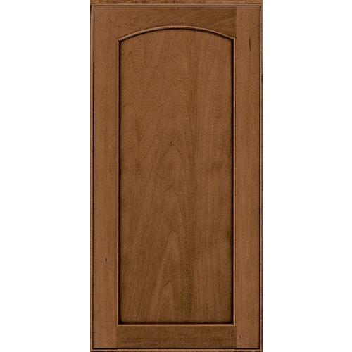 KraftMaid Gentry Maple Roman- Full Chocolate Stain 15-in x 15-in ...