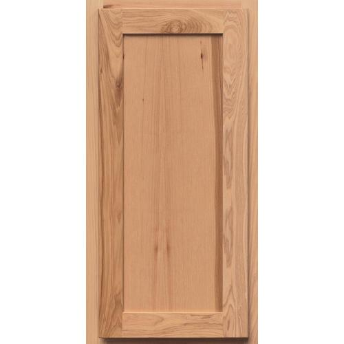 KraftMaid Deveron Hickory- Half Overlay Natural Stain 15-in x 15-in ...
