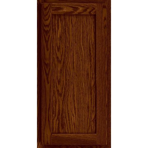 KraftMaid Deveron Oak- Half Overlay Autumn Blush Stain 15-in x 15-in ...