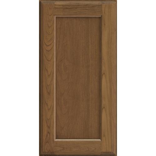 KraftMaid Ruxton Cherry Husk Stain 15-in x 15-in Cabinet Sample Door in ...