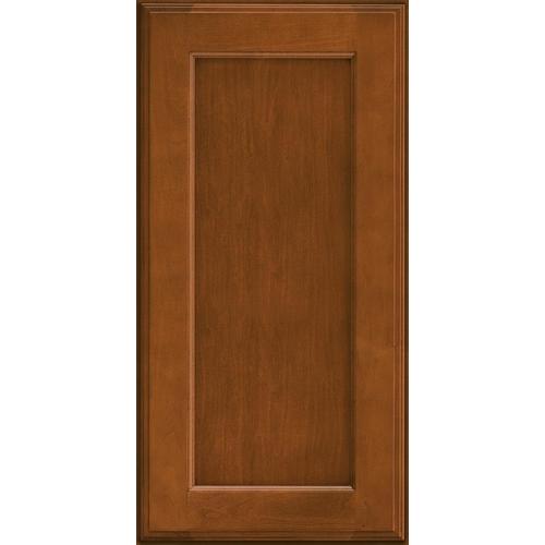 KraftMaid Ruxton Maple Chestnut Stain 15-in x 15-in Cabinet Sample Door ...