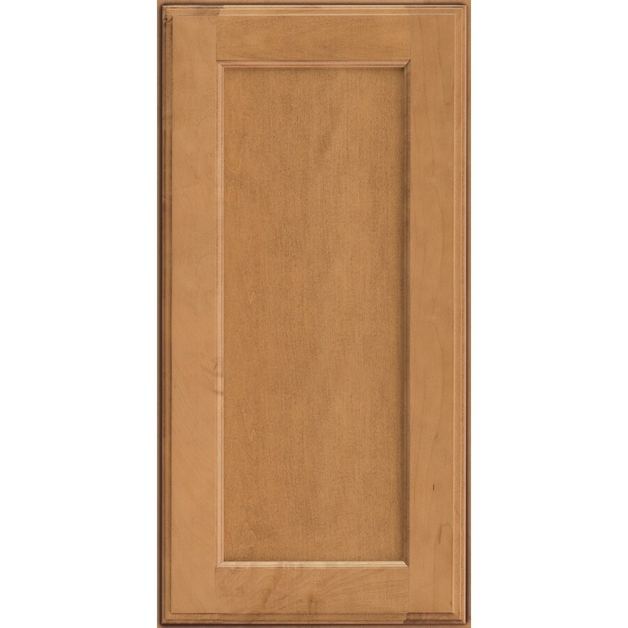 KraftMaid Ruxton Maple Ginger Stain 15-in x 15-in Cabinet Sample Door ...