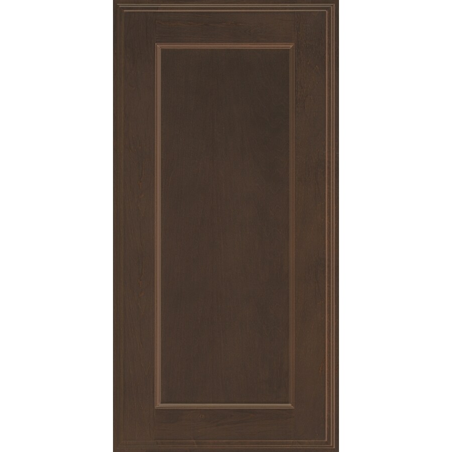 KraftMaid 15-in W x 15-in H x D Molasses Maple Kitchen Cabinet Sample ...
