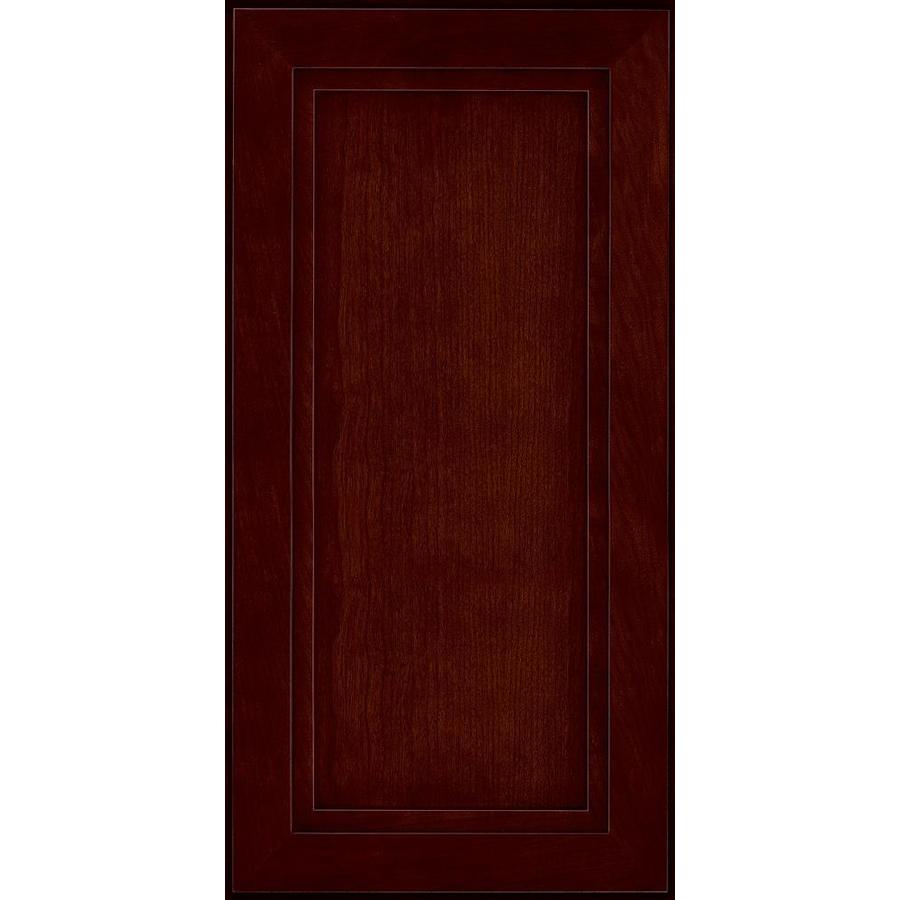 KraftMaid Stilton Cherry Cabernet Stain 15-in x 15-in Cabinet Sample ...