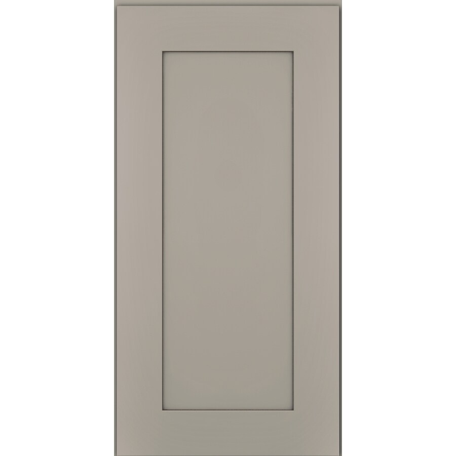 KraftMaid 15-in W x 15-in H x D Pebble Grey W/Cocoa Highlight Maple ...