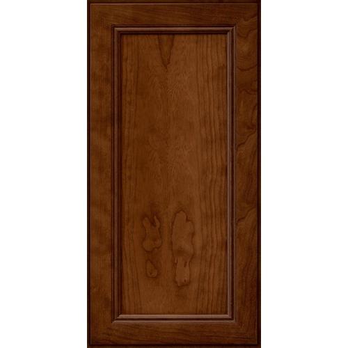 KraftMaid 15-in W x 15-in H x D Cognac Cherry Kitchen Cabinet Sample in ...