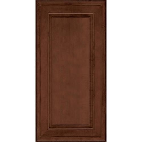 KraftMaid Carolton Maple Kaffe Stain 15-in x 15-in Cabinet Sample Door ...