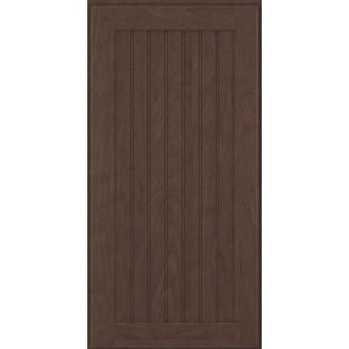 KraftMaid Briarwood Maple Molasses Stain 15-in x 15-in Cabinet Sample ...