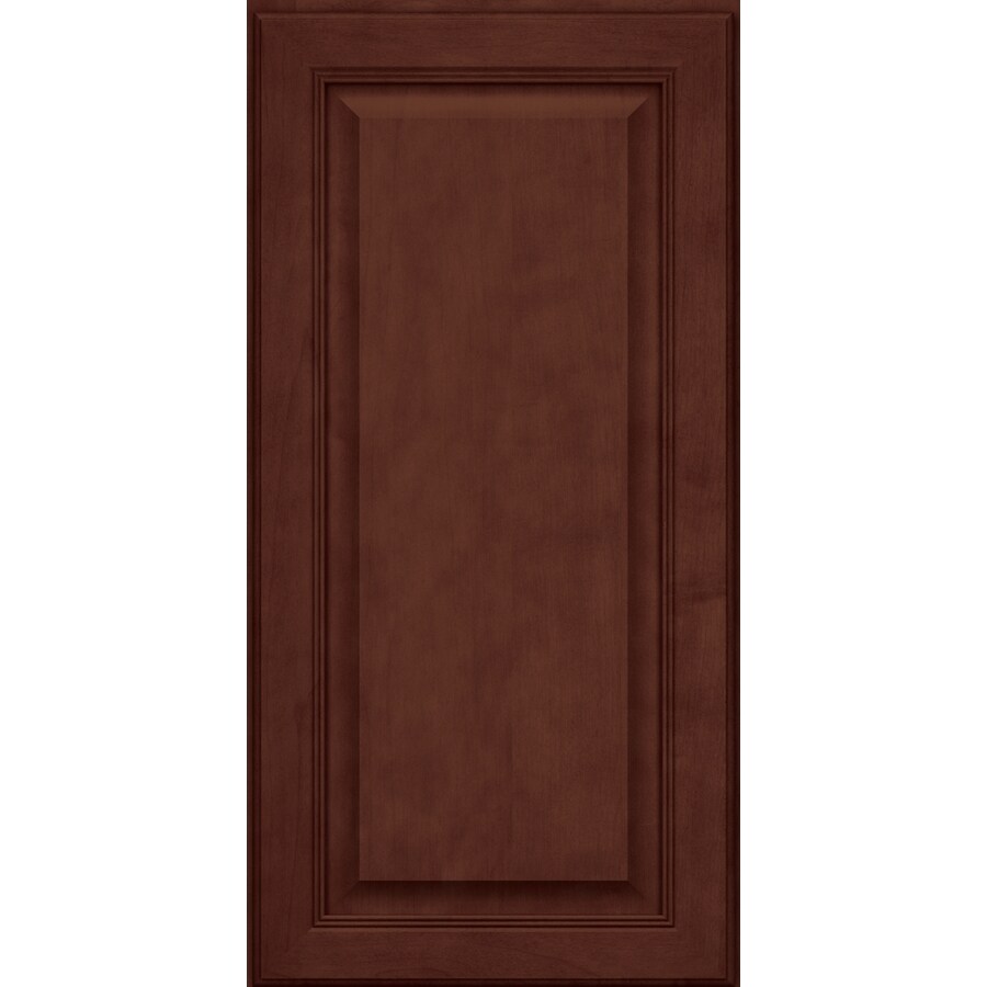 KraftMaid Kensington Maple Kaffe Stain 15-in x 15-in Cabinet Sample ...