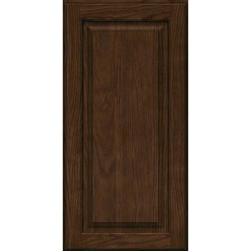 KraftMaid Montclair Oak Square-Full Saddle Stain 15-in x 15-in Cabinet ...