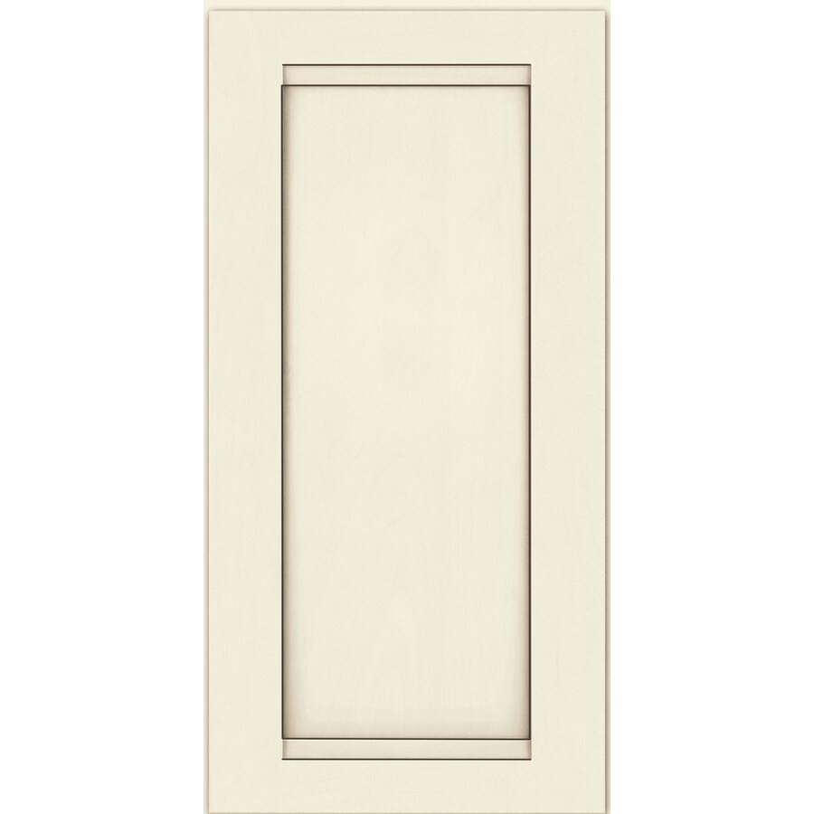 KraftMaid 15-in W x 15-in H x D Canvas W/Cocoa Highlight Maple Kitchen ...