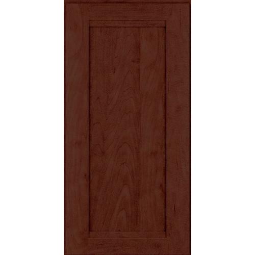 KraftMaid Sonata Maple Kaffe Stain 15-in x 15-in Cabinet Sample Door at ...
