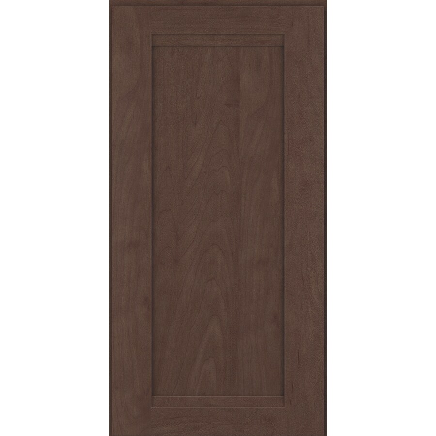 KraftMaid Sonata Maple Molasses Stain 15-in x 15-in Cabinet Sample Door ...
