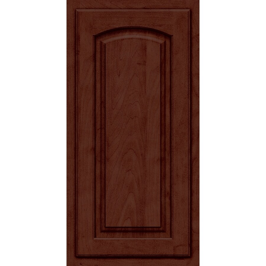 KraftMaid Montclair Maple Roman-Half Kaffe Stain 15-in x 15-in Cabinet ...