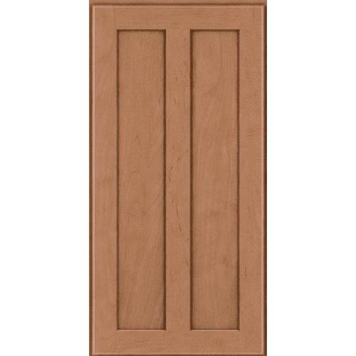 KraftMaid Kirkland Maple Ginger Stain 15-in x 15-in Cabinet Sample Door ...